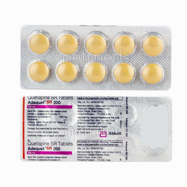 Adequet SR 200mg Tablet 10'S