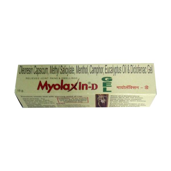 Myolaxin D Gel 15gm
