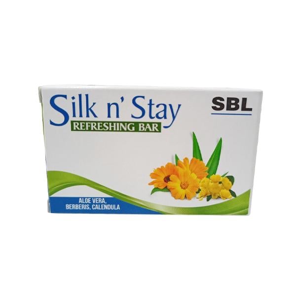 Buy SBL Silk N Stay Bathing Soap (Aloevera+Berberis+Calendula) 75 gm ...