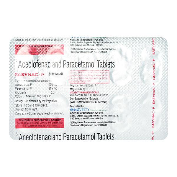 EASYNAC P Tablet 10's