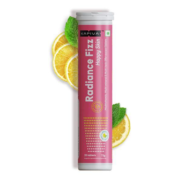 Kapiva Radiance Fizz Effervescent Tablet - Happy Skin 20's