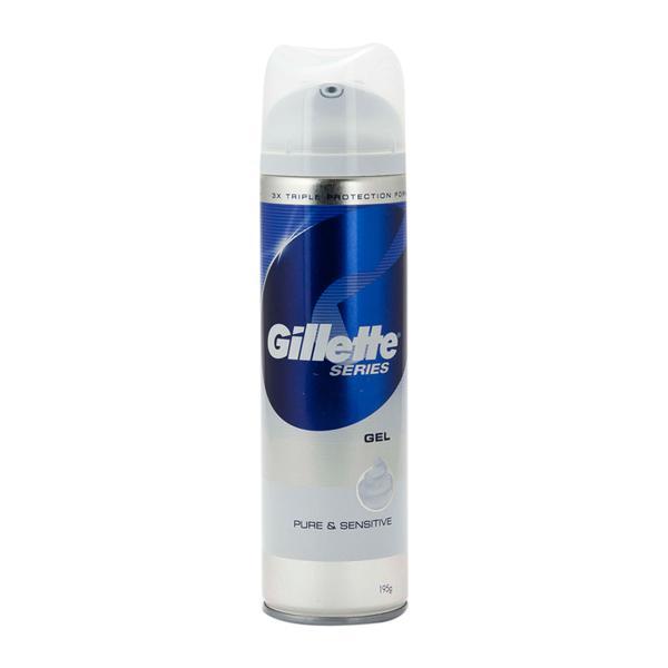 Buy Gillette Series Gel Pure & Sensitive 195 gm Online at Discounted ...