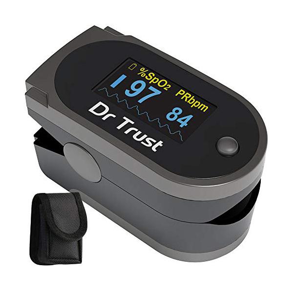 Dr Trust USA Pulse Oximeter (204) - Grey 1's Online at Best Price ...