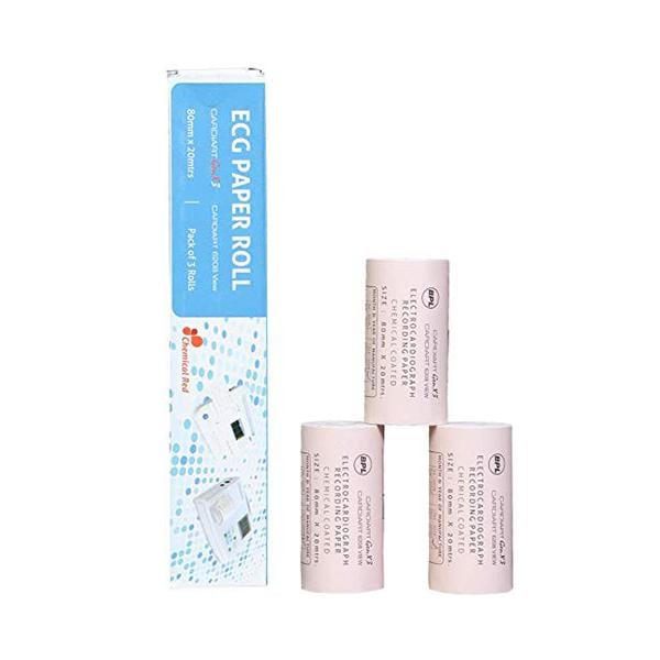 Buy BPL ECG Paper Roll Cardiart Genx3 & Cardiart 6208 (80 mm x 20 mtr ...