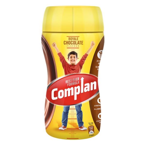 Buy Complan Royale Chocolate Health Drink Powder 500 gm (Pet Jar) Online at Discounted Price ...