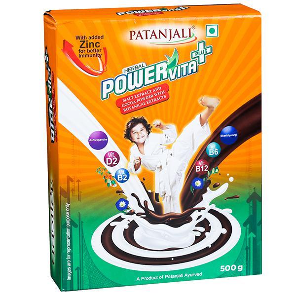 Buy Patanjali Herbal Power Vita Plus Powder 500 gm (Refill) Online at ...