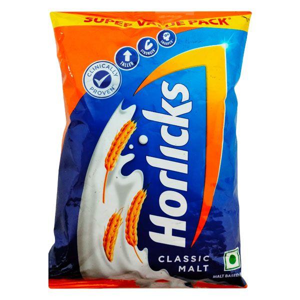 Buy Horlicks Health Drink Powder - Classic Malt 500 gm (Pouch) Online ...
