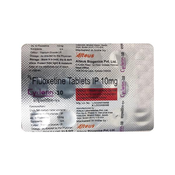 CYCLOTIN 10mg Tablet 15's : Price, Uses, Side Effects | Netmeds