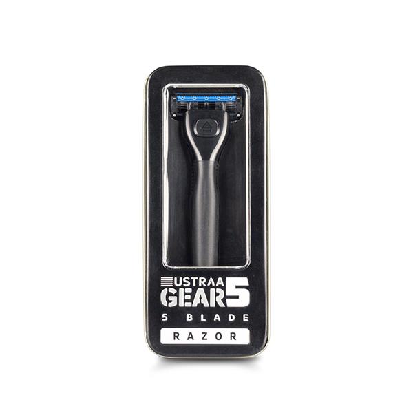 Ustraa Gear 5 Blade Razor - Black