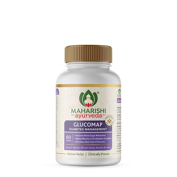 Buy Maharishi Ayurveda Glucomap for Diabetes Management Tablet 60's ...