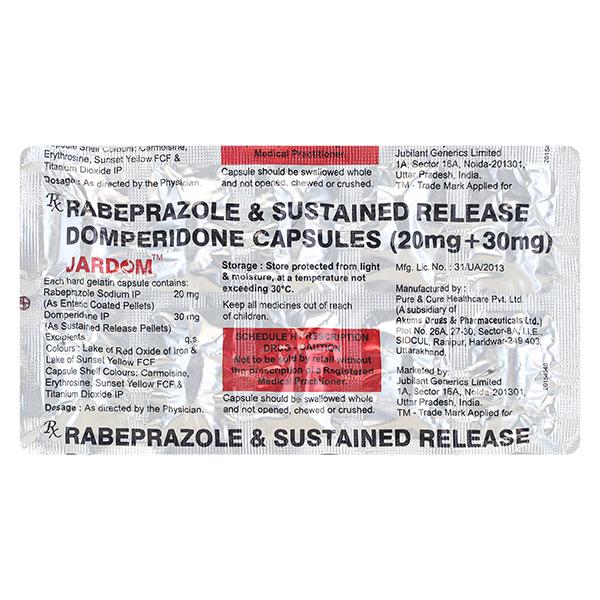 Jardom Capsule 10's : Uses, Side Effects, Price | Netmeds