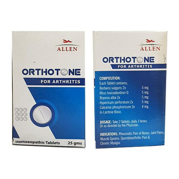 Allen Orthotone Tablet 25 gm online at best price-Homeopathy