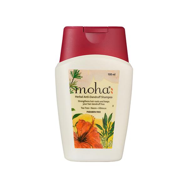 Moha Herbal Anti Dandruff Shampoo 100 ml (1 Get 1 Free) Online at Discounted Price | Netmeds