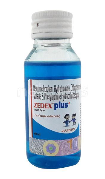 Zedex Plus Syrup 60ml : Uses, Side Effects, Price | Netmeds