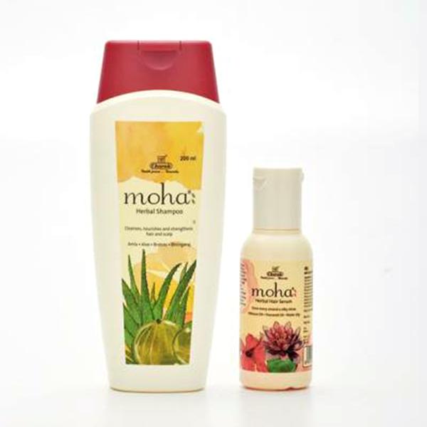Moha Herbal Shampoo 200 ml & Herbal Hair Serum 30 ml Combo 1's Online ...