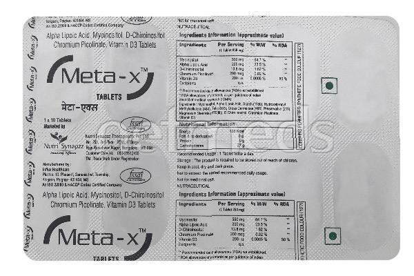 Meta X Tablet 10'S