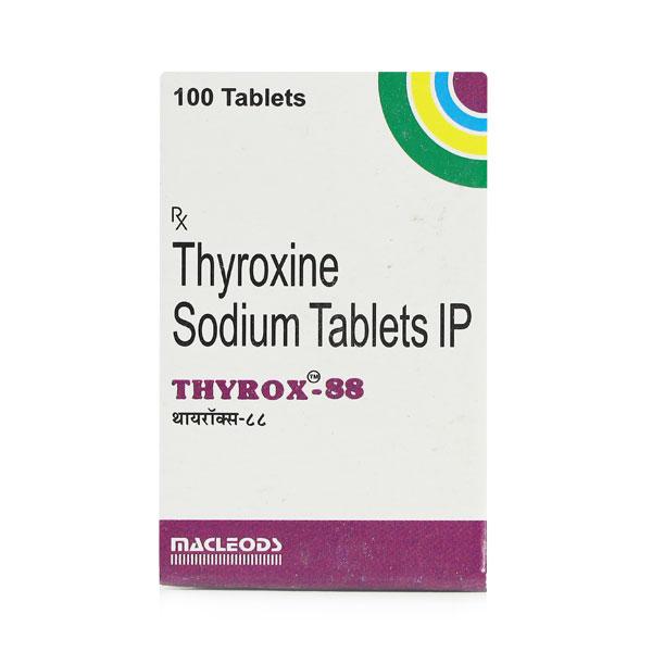 Thyrox 88Mcg Tablet 100'S Price, Uses, Side effects, Substitutes | Netmeds