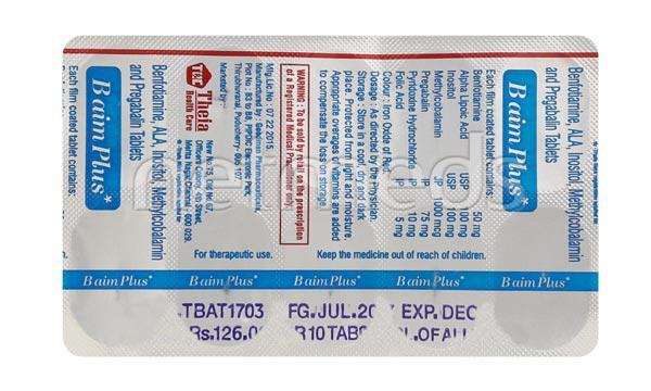 B Aim Plus Tablet 10'S Price, Uses, Side effects, Substitutes | Netmeds