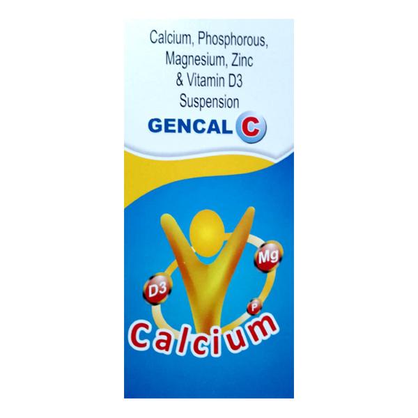 GENCAL C Suspension 200ml Price, Uses, Side effects, Substitutes | Netmeds
