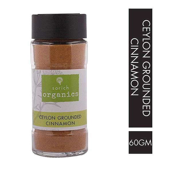 Sorich Organics Ceylon Grounded Cinnamon Powder 60 gm Online at Best ...
