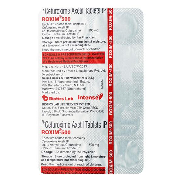 ROXIM 500 Tablet 10's