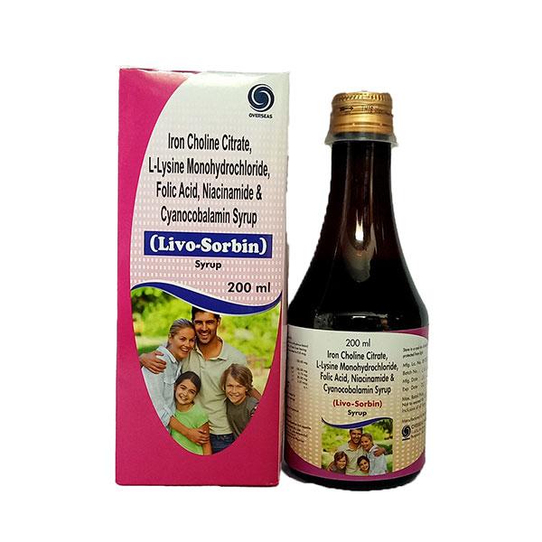 LIVO SORBIN Syrup 200ml Price, Uses, Side effects, Substitutes | Netmeds