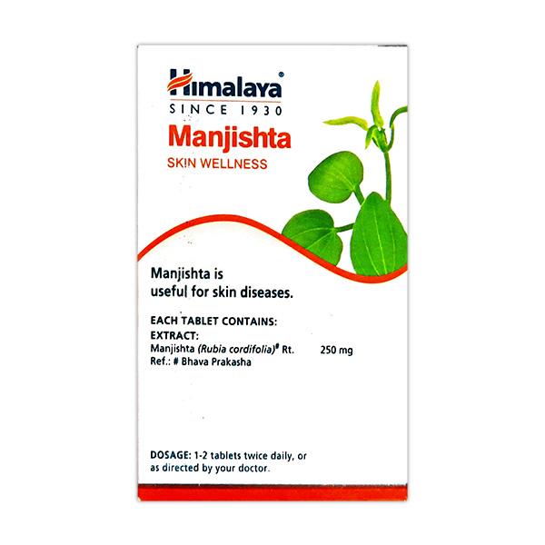 Buy Himalaya Manjishtha Tablet 60's Online at Best Price | Netmeds