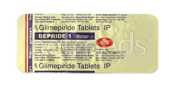 Bepride 1mg Tablet 10'S