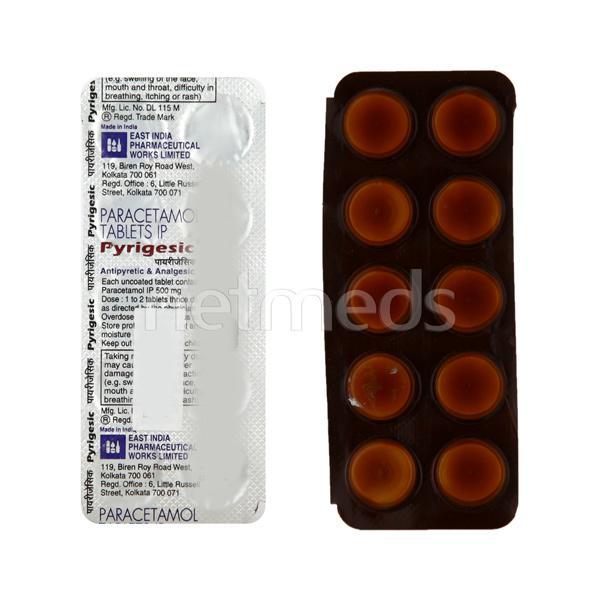 Pyrigesic 500mg Tablet 10'S