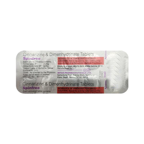 Spinfree Tablet 10'S