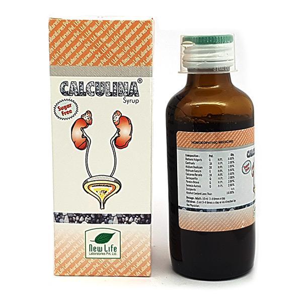 Buy New Life Calculina Syrup 100 ml online at best price-Homeopathy