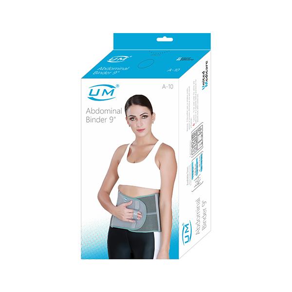 Buy UM Abdominal Binder (9 Inch) (A10) (L) - Gentle Abdominal Support ...