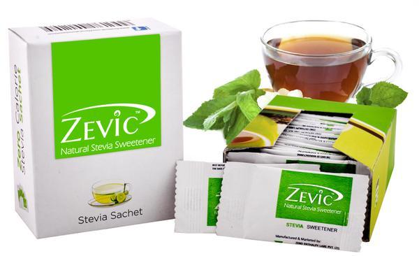 Zevic Stevia Zero Calorie Sachets 30's Online at Discounted Price | Netmeds