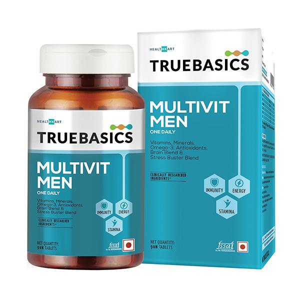 TrueBasics Multivit Men Tablets 90's