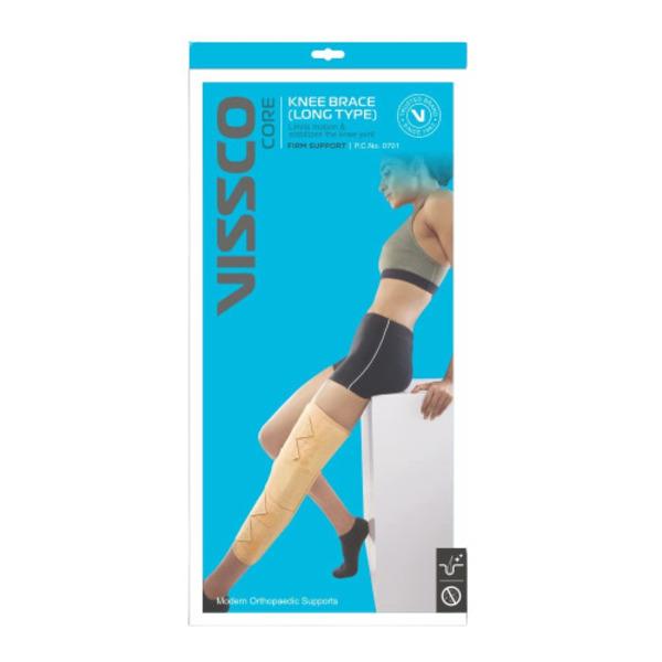 Vissco Core Knee Brace Firm Support (0701) (XXL) - Long Type 1's Online ...
