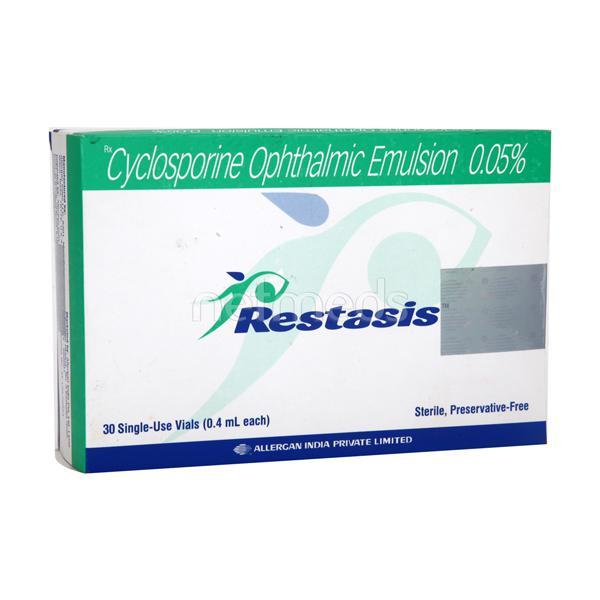 Restasis 0.05% Ophthalmic Solution 30X0.4ml