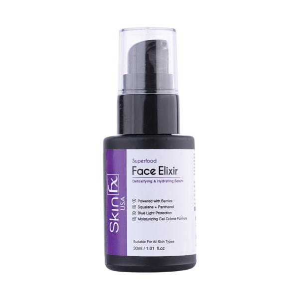 Skin Fx Superfood Face Elixir Serum - Detoxifying & Hydrating (Berries ...