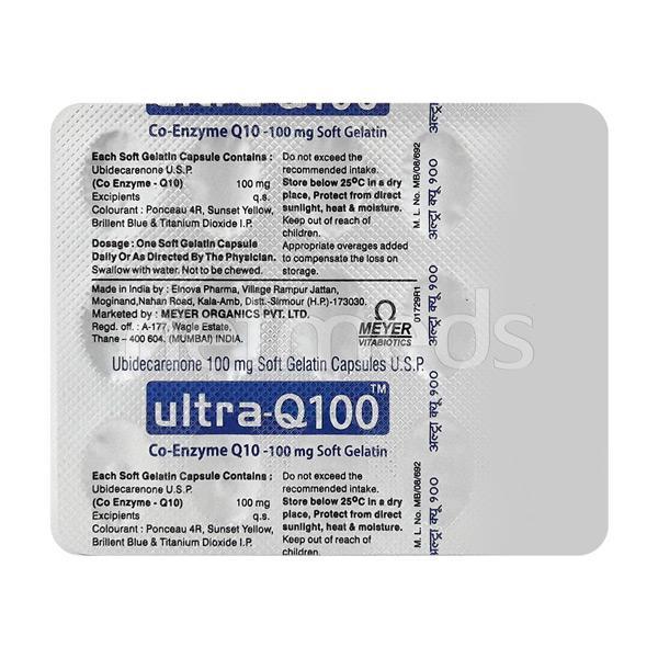 Ultra Q 100 Tablet 15'S