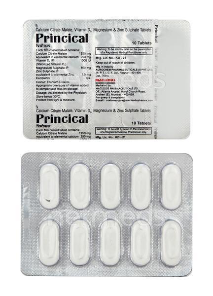 Princical Tablet 10'S : Price, Uses, Side Effects | Netmeds