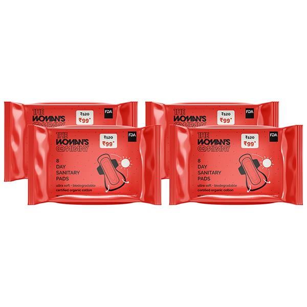 Buy TWC Day Sanitary Pads Value Pack of 32 180 gm Online at Best Price ...