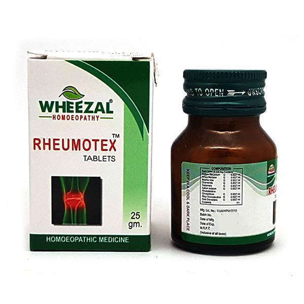 Wheezal Rheumotex Tablet 25 gm online at best price-Homeopathy