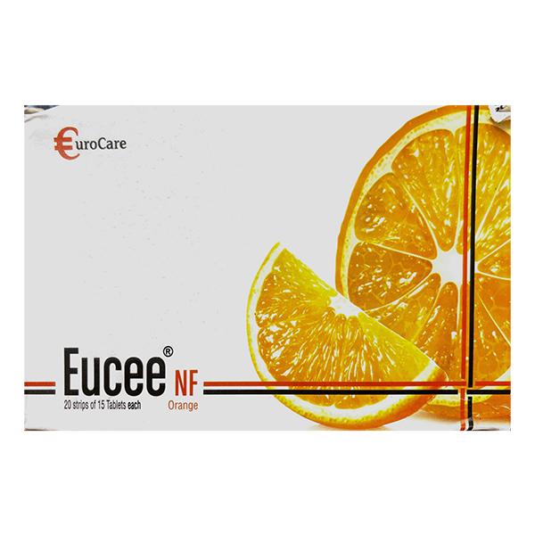 EUCEE NF SUGAR FREE ORANGE FLAVOUR Tablet 15's