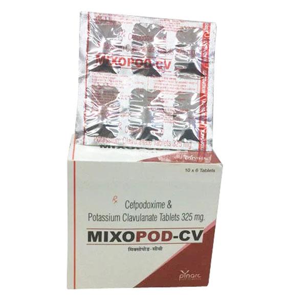 MIXOPOD CV Tablet 6's Price, Uses, Side effects, Substitutes | Netmeds