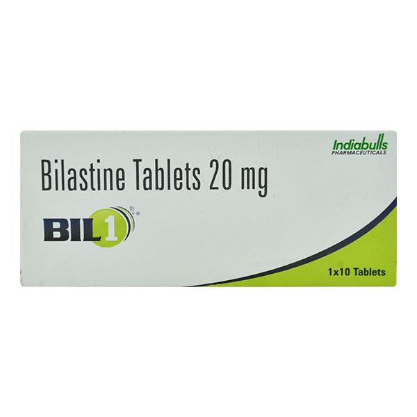 BIL 1 20mg Tablet 10's