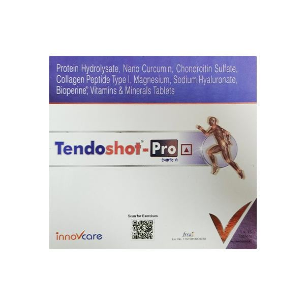 TENDOSHOT PRO Tablet 15's - Price, Uses, Side Effects | Netmeds