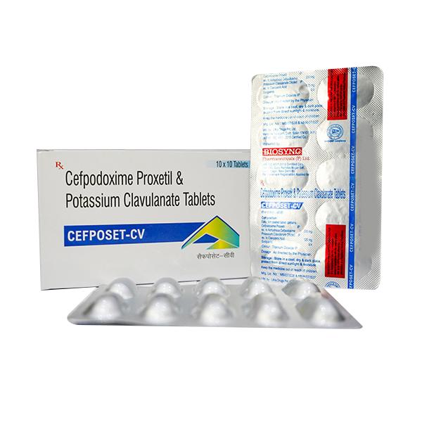 CEFPOSET CV 375 Tablet 10's