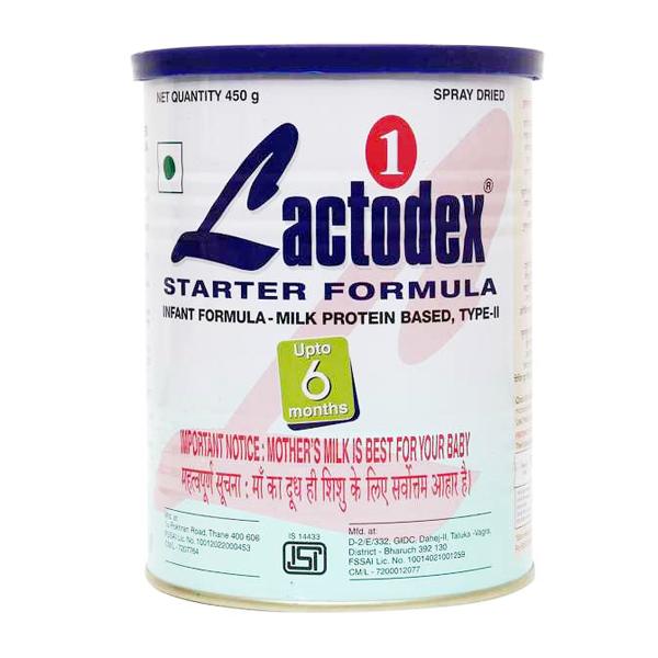 Buy Lactodex 1 Starter Formula (Upto 6 Months) 450 gm Online at Best ...