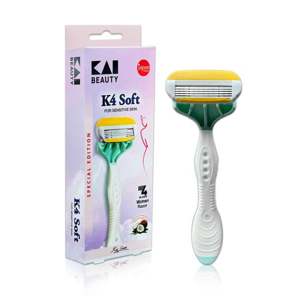 Buy Kai Beauty K4 Soft Women Razor (Special Edition) (000IN1051) 1's ...