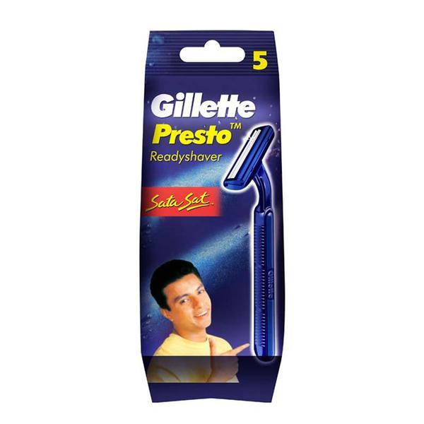 Buy Gillette Presto Ready Shaver 5's Online at Discounted Price | Netmeds