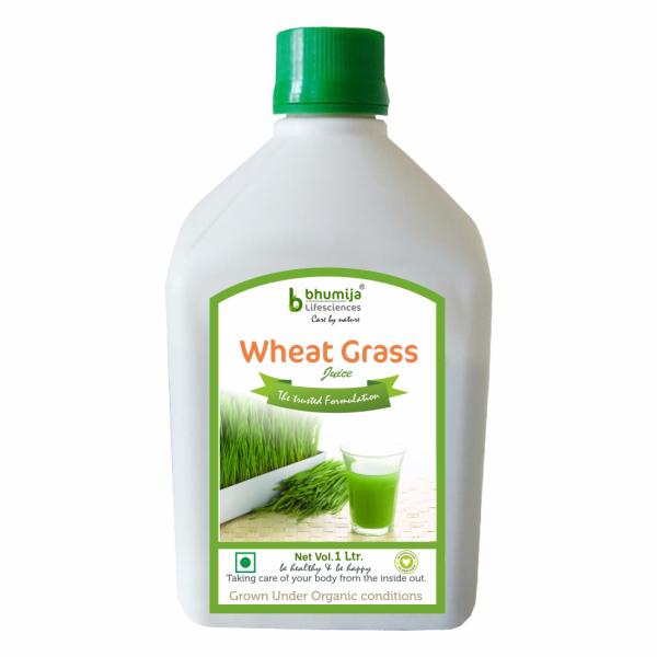 Bhumija Lifesciences Wheat Grass Juice 1 litre Online at Best Price ...